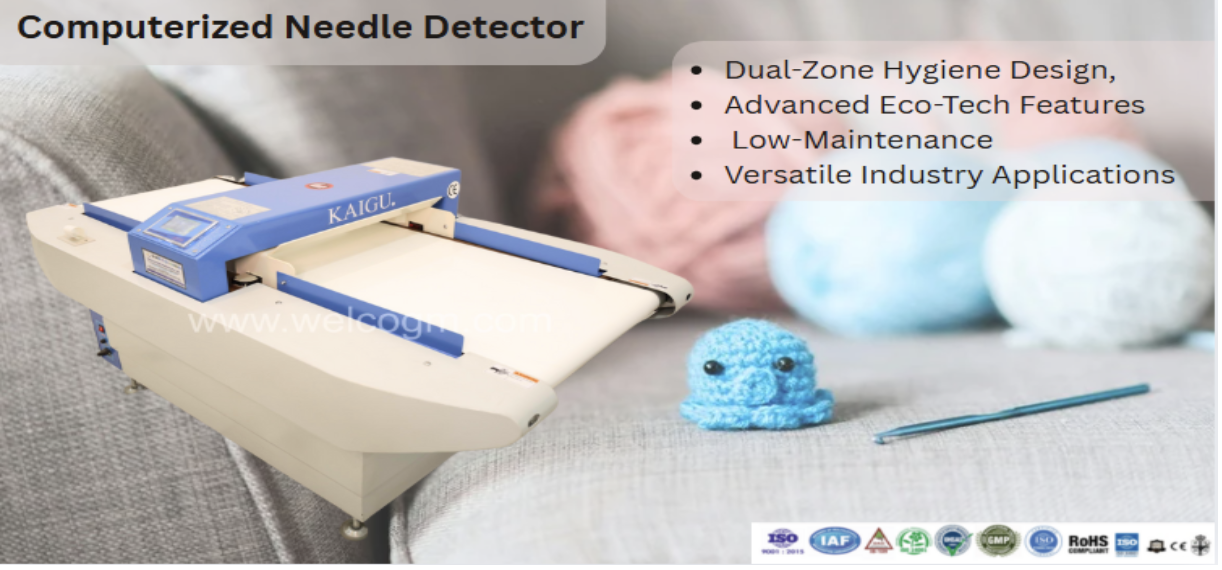 Double Head Needle Detector, Food Metal Detector, Portable, Hand Held ...